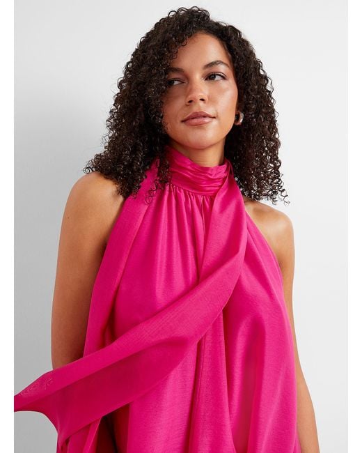Ted Baker Arikaa Tie in Pink | Lyst