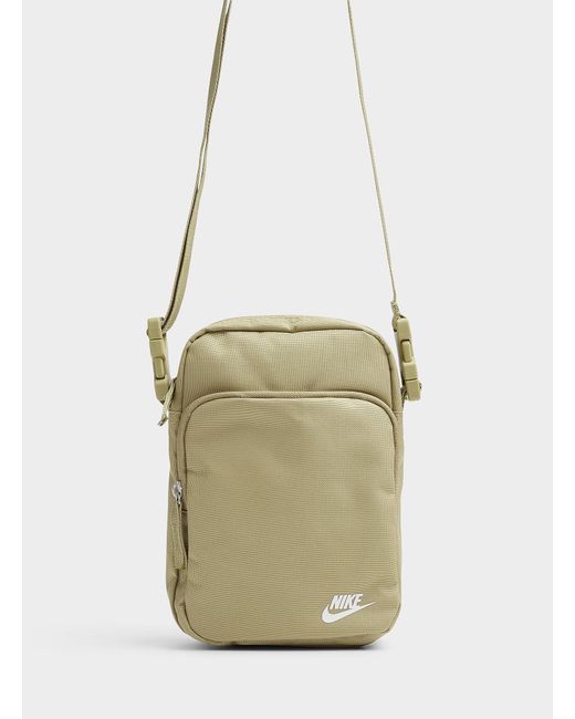 Nike Small Heritage Crossbody Bag in White for Men | Lyst