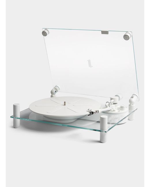 Transparent White Turntable in Gray for Men | Lyst