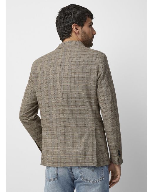 Imperial Heritage Check Jacket in Brown for Men | Lyst
