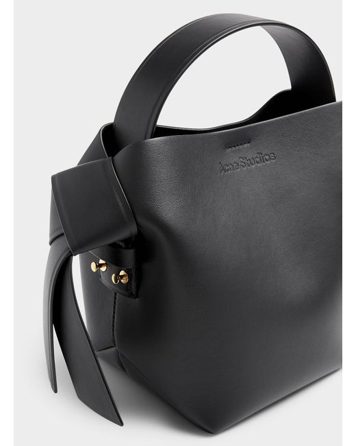 Acne Studios Musubi Knots Crossbody Mini in Black | Lyst