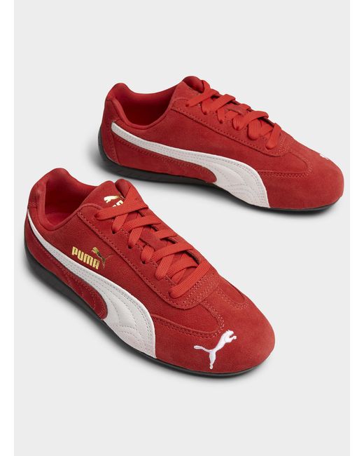 PUMA Speedcat Og Sneakers Women in Red | Lyst