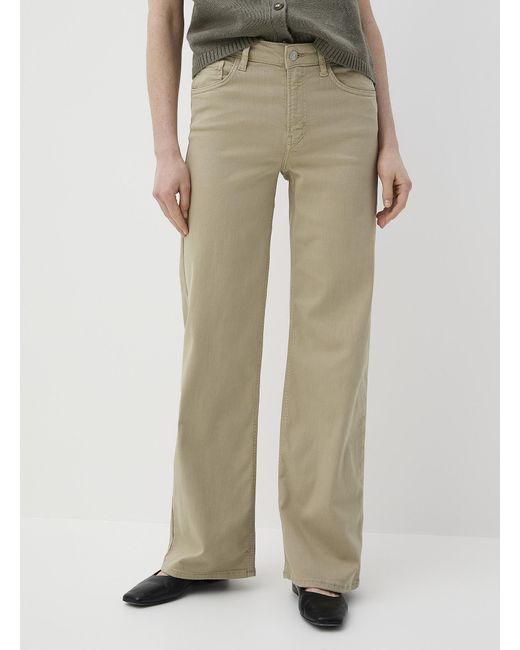 Mavi Alena Stretch Pant Fit: Wide Leg, High Rise in Green | Lyst