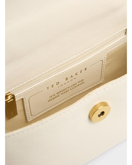 Ted Baker Tassia Gold in Natural | Lyst