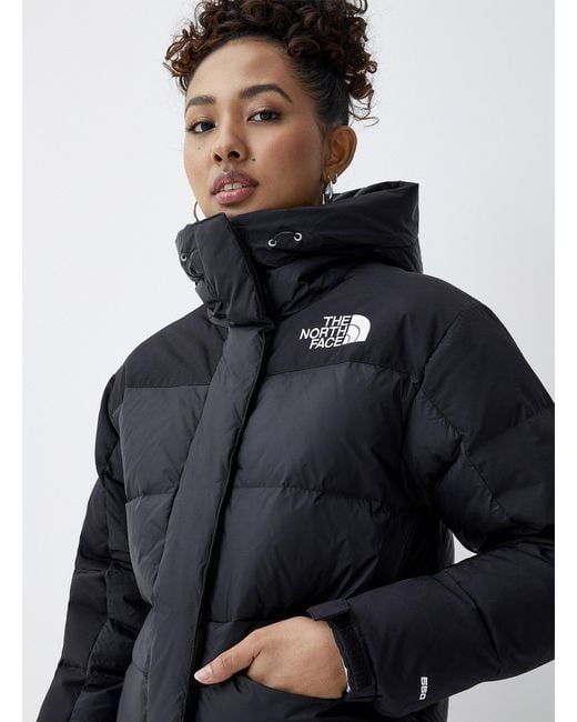 The North Face Himalayan Down Puffer Jacket in Gray | Lyst
