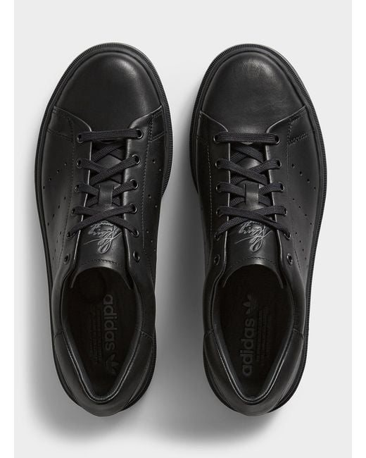 adidas Originals Stan Smith Freizeit Black Sneaker Men for Men | Lyst