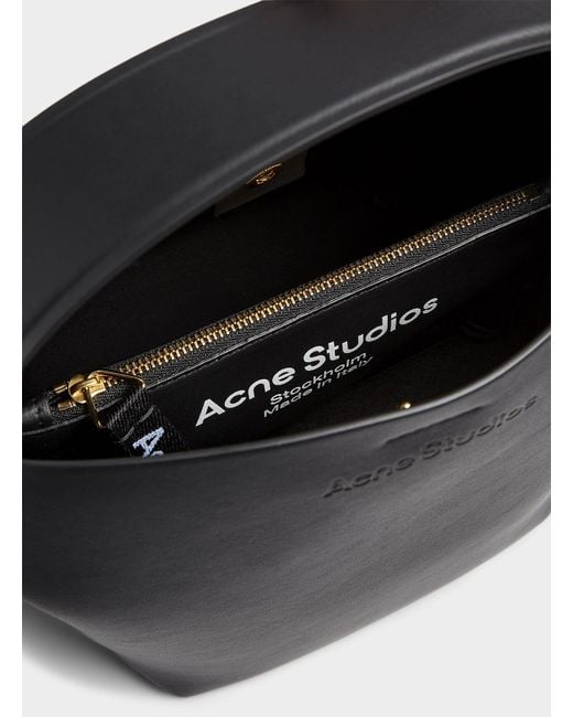 Acne Studios Musubi Knots Crossbody Mini in Black | Lyst