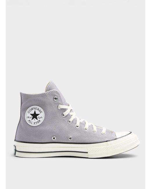 Converse Chuck 70 High Top Lilac Sneakers Men in White for Men | Lyst