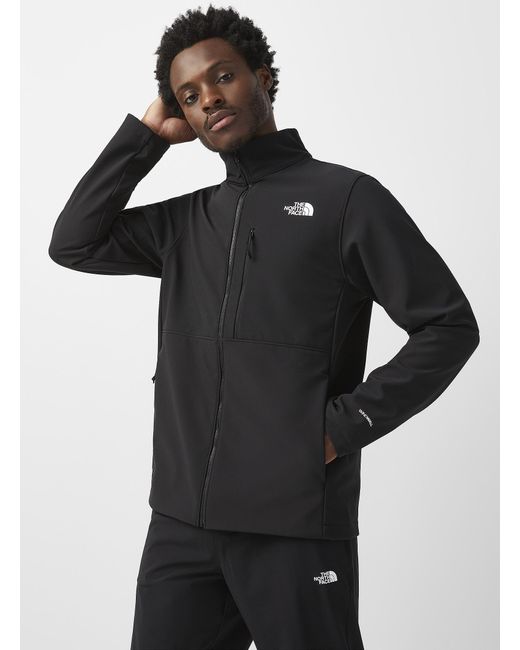 The North Face Apex Bionic 3 Soft Shell Coat in Black for Men | Lyst