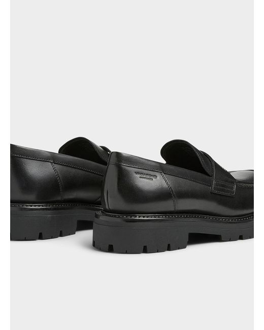 Vagabond Shoemakers Cameron Penny Loafers Men in Black for Men | Lyst
