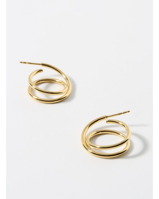 Alt Spiral Rings in Metallic | Lyst