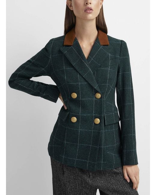 Smythe Wedding Checkered Jacket in Green | Lyst