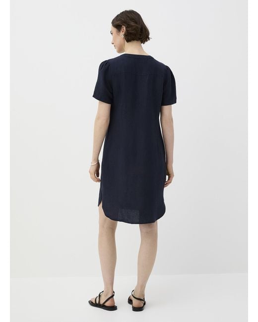 Part Two Mao Linen Dress in Blue | Lyst