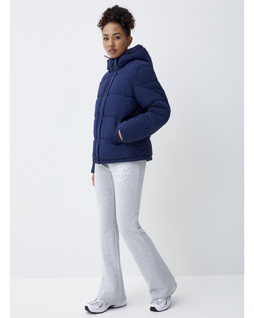 ONLY Premium Puffer Jacket in Blue | Lyst