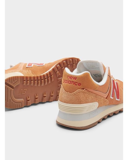 New Balance Colourful 574 Sneakers Women in Pink | Lyst