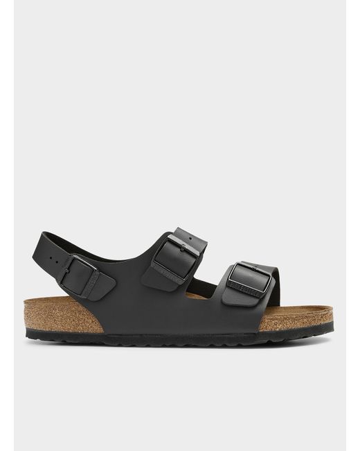Birkenstock Milano Birko in Black for Men | Lyst