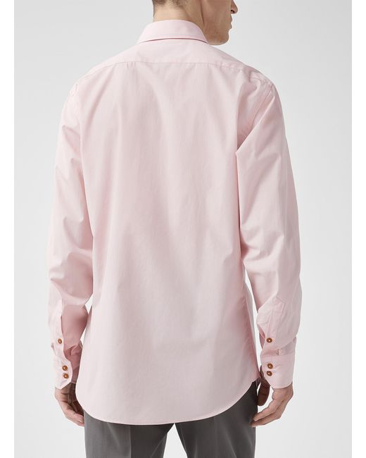 Vivienne Westwood Signature Orb Pink Shirt for Men | Lyst