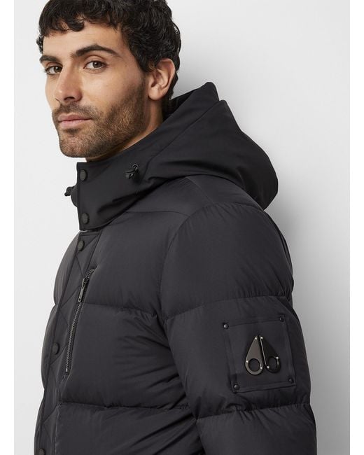 Moose Knuckles Everest 3q Puffer Coat in Gray for Men | Lyst