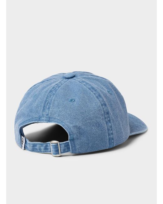 Obey Things Happen Pigment Denim Cap in Blue for Men | Lyst