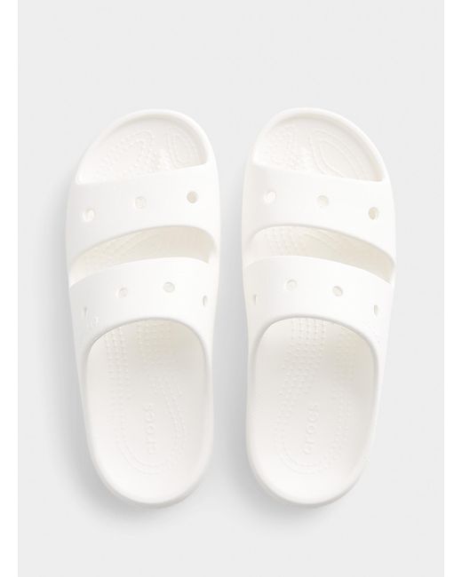 Crocs™ Classic Double in White | Lyst