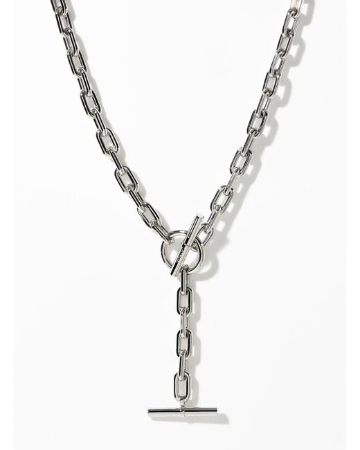 Vitaly Deadbolt Chain in Metallic for Men | Lyst Canada