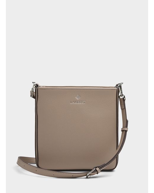 Lambert Natalia Square Crossbody Bag in Gray | Lyst
