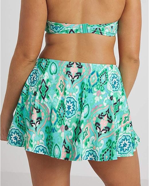 JD Williams Bikini Skort in Green | Lyst UK