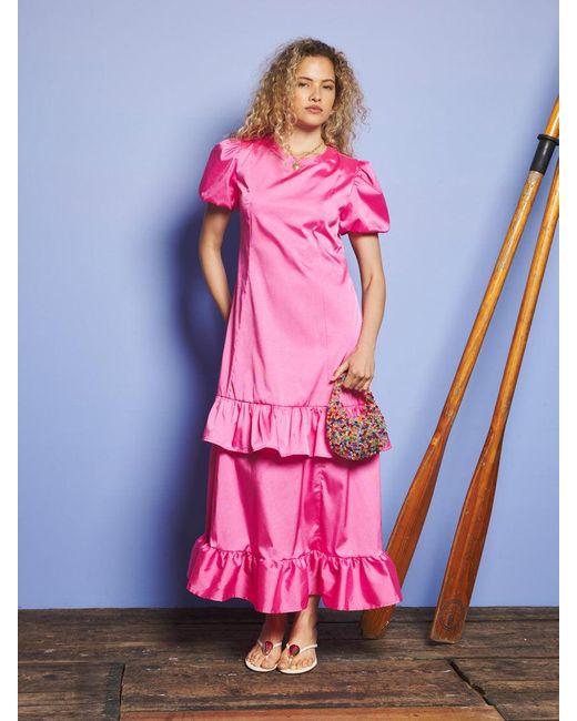 Sister Jane Sun Dappled Maxi Dress in Pink | Lyst UK