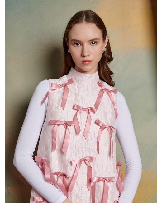 Sister Jane Clara Bow Mini Dress in Pink | Lyst