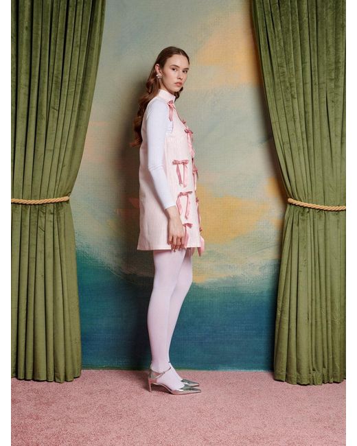 Sister Jane Clara Bow Mini Dress in Pink | Lyst