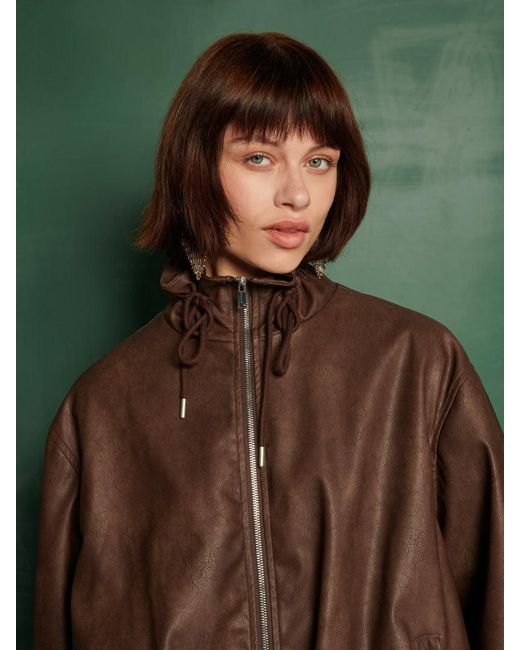 Sister Jane Ghospell Max Pu Jacket in Green | Lyst UK