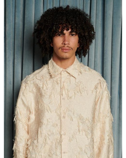 Sister Jane Lens Frayed Overshirt | Lyst UK