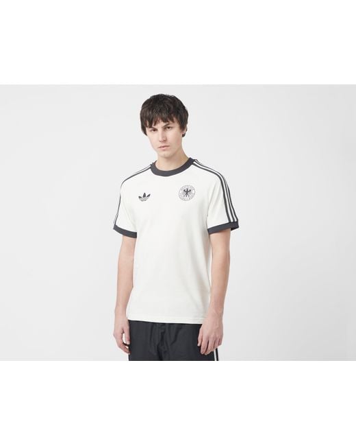 Adidas Originals Germany Adicolor Classics 3 Stripes T Shirt In Black