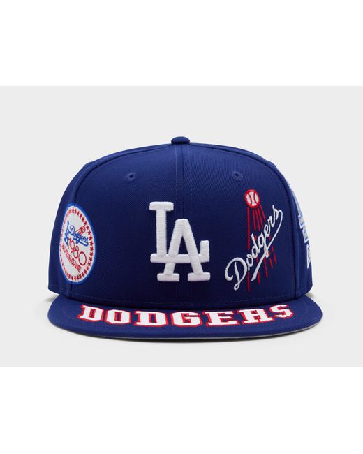 KTZ La Dodgers Mlb All Over 59Fifty Cap in Blue | Lyst UK