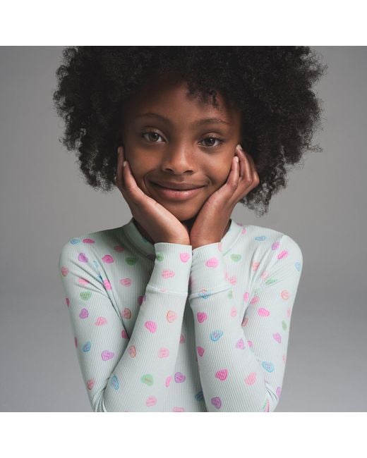 Skims Kids Pajama Set in White | Lyst