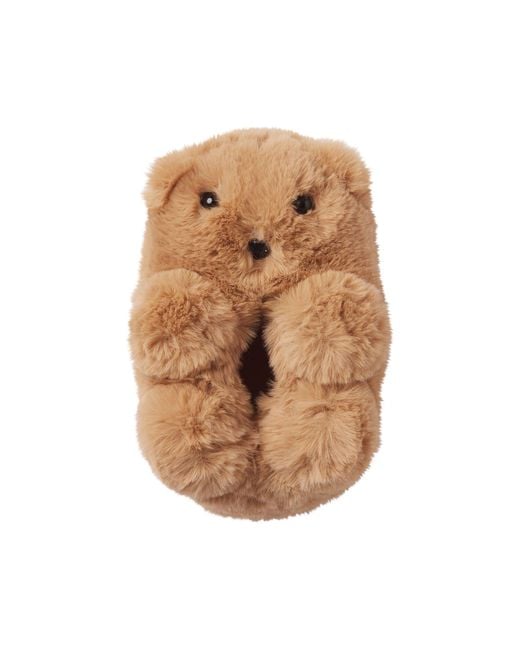 Skims Teddy Bodysuit Bear Slipper in Natural | Lyst