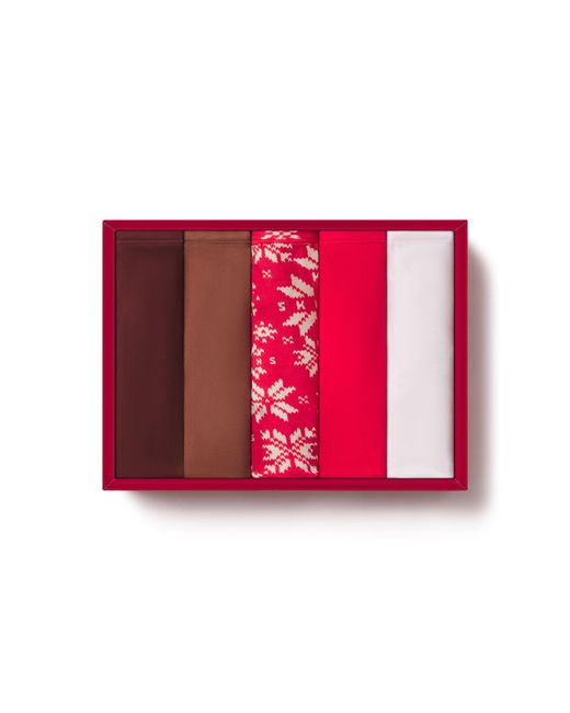 Skims Cheeky Brief 5-Pack in Red | Lyst