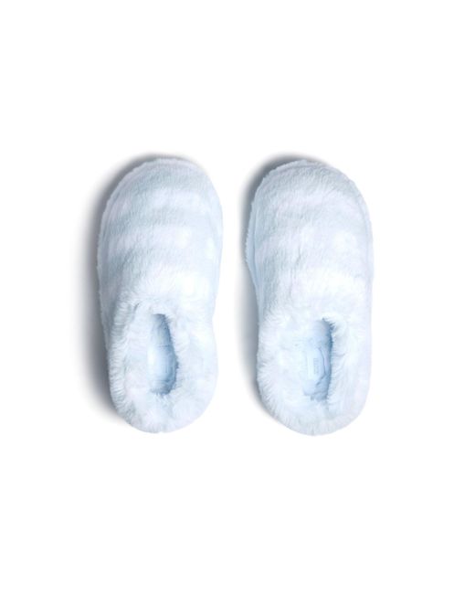 Skims Logo Slipper in Blue | Lyst
