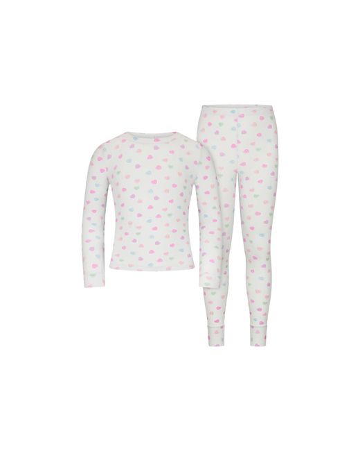 Skims Kids Pajama Set in White | Lyst
