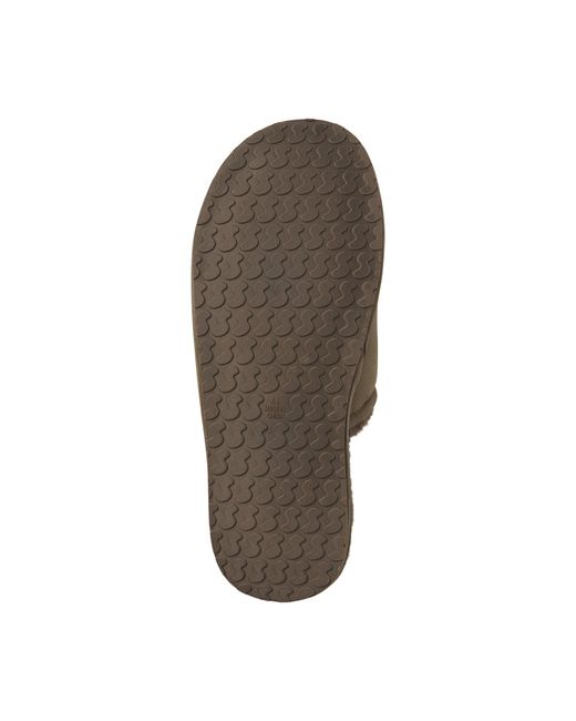 Skims Faux Shearling Slipper in Brown for Men | Lyst