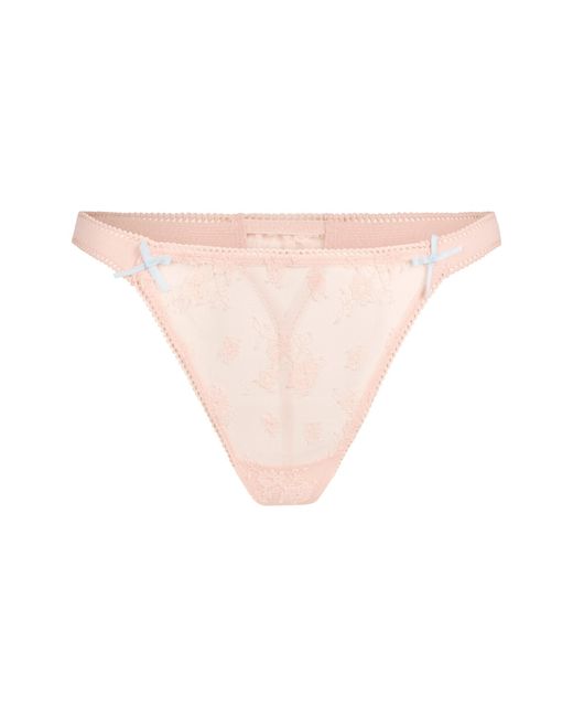 Skims String Thong in Pink | Lyst