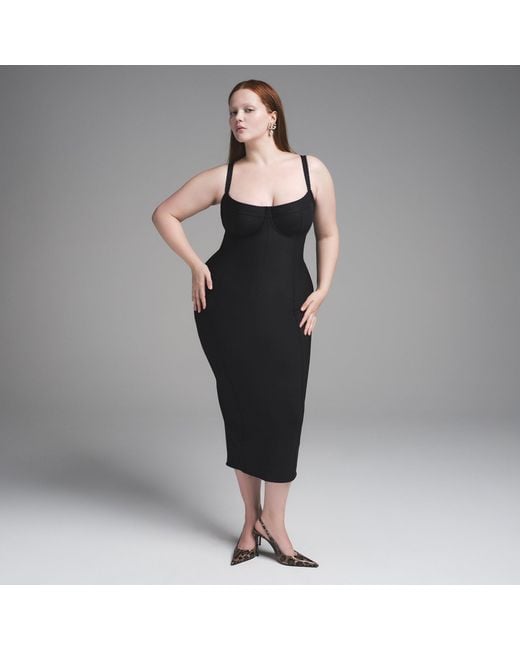 Skims Body Dress in Blue | Lyst