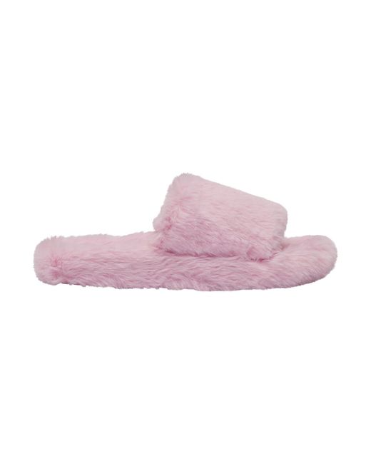 Skims Getting Ready Plush Slipper in Pink | Lyst
