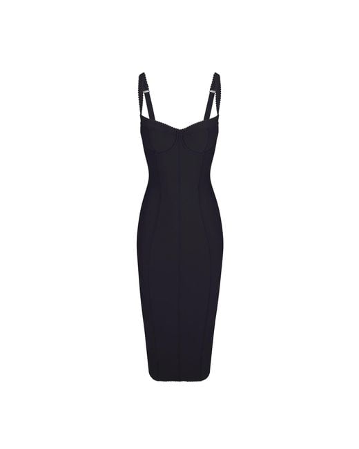 Skims Body Dress in Blue | Lyst