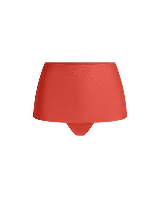 Skims Convertible Bikini Bottom in Red | Lyst