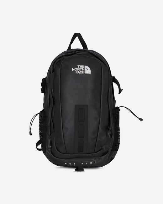 The North Face Leather Pack Hot Shot Backpack in Black for Men | Lyst