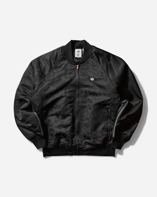 adidas Clot By Edison Chen Sports Jacket in Black for Men | Lyst UK