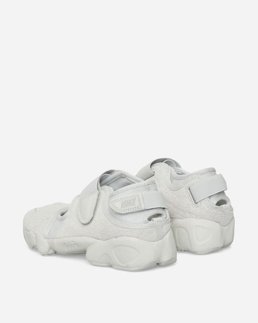 Nike Women S Air Rift Sandals Photon Dust in White | Lyst