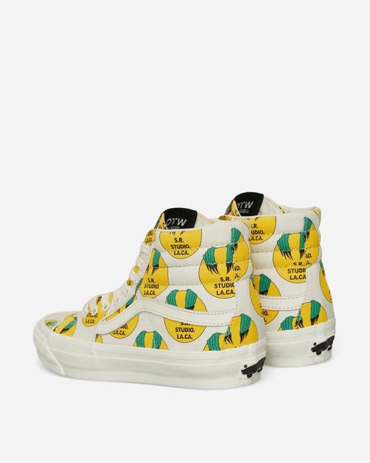 Vans S.R. Studio La.Ca. Sk8-Hi Reissue 38 Vibram Sneakers Marshmallow ...