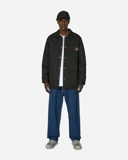 Ben Davis Work Clothes Original Style Jacket in Black for Men | Lyst